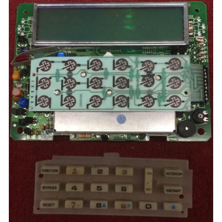 NAPCO Gemini Alarm Keypad Repair Membrane
