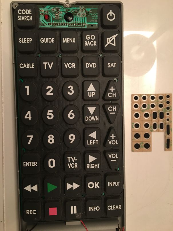 Innovage Products Jumbo Universal Remote Button Repair