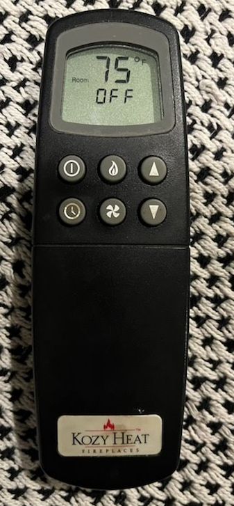 Kozy Heat Fireplace Remote Control Button Repair