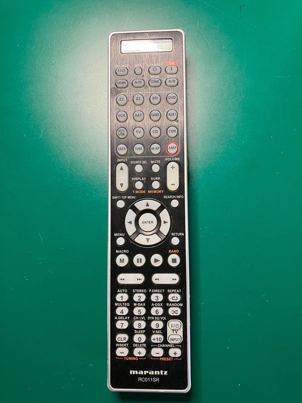 Marantz RC011SR Remote Control Button Repair AV7005 Preamplifier