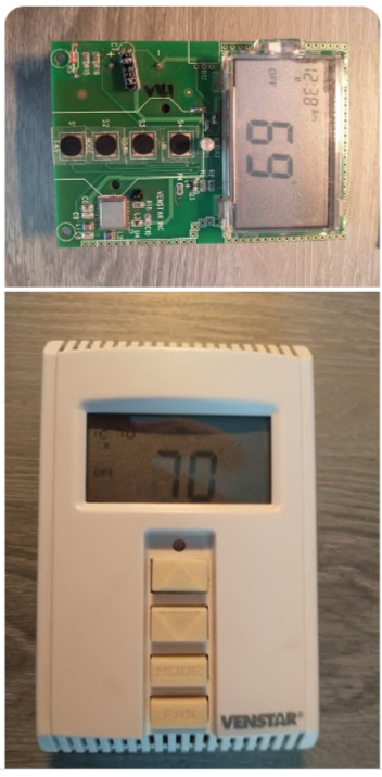 Venstar T1100RF remote for wireless thermostat